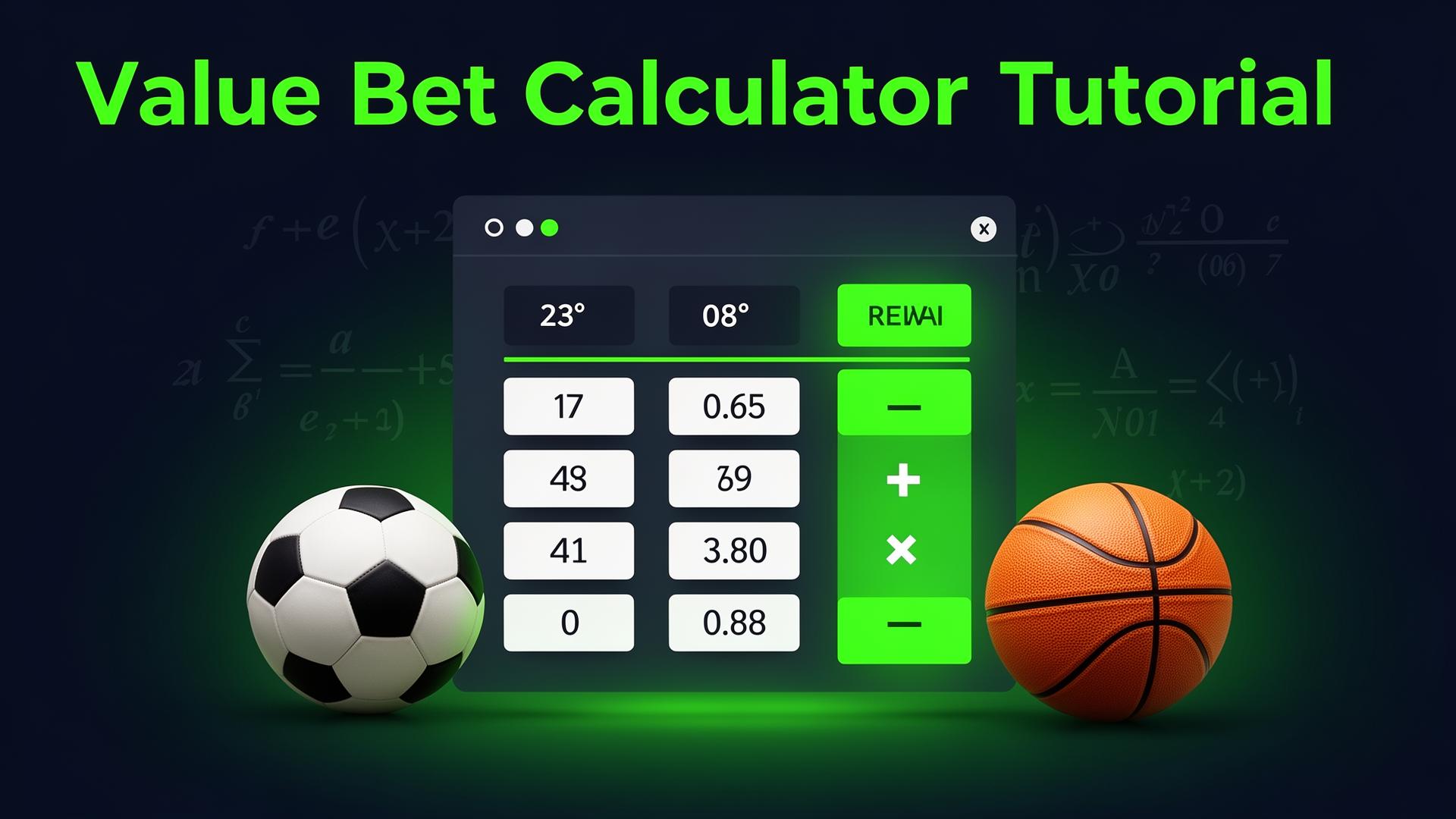 Value Bet Calculator Tutorial BetStratify: Detect +EV Bets 2026